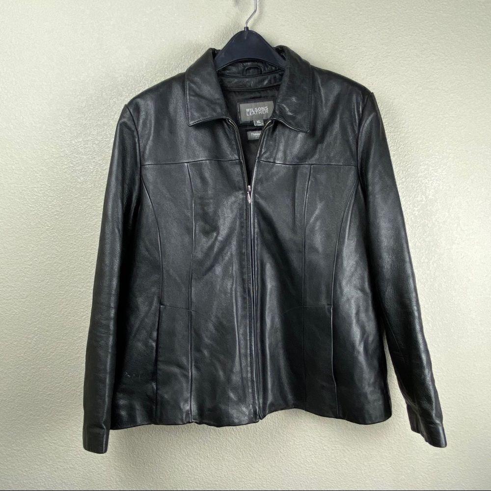 Wilsons Thinsulate Insulated Leather Jacket Xl - Gem
